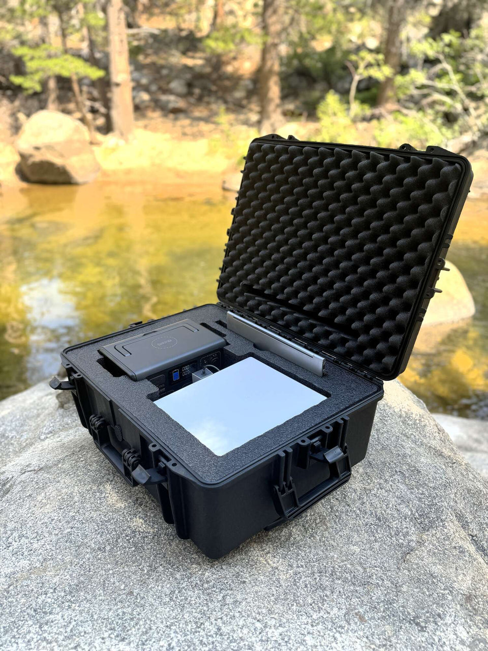 SatGear M1 - Starlink Mini Rolling Hard Case with Trolley Handle ...